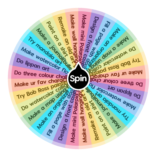 Art And Craft Things To Do When Bored Spin The Wheel App Art And Craft Things To Do When Bored Spin The Wheel App