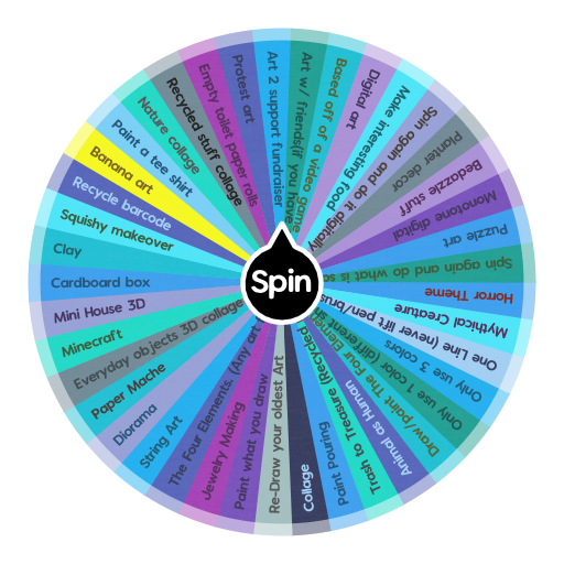 Art Challenge | Spin The Wheel - Random Picker