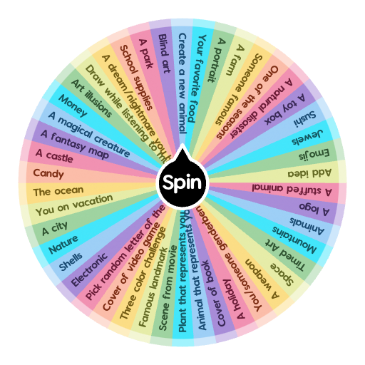 Art ideas | Spin the Wheel - Random Picker
