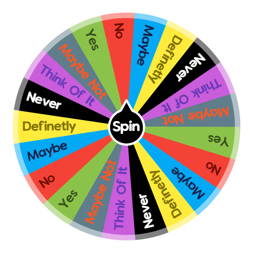 Ask A Question | Spin the Wheel - Random Picker
