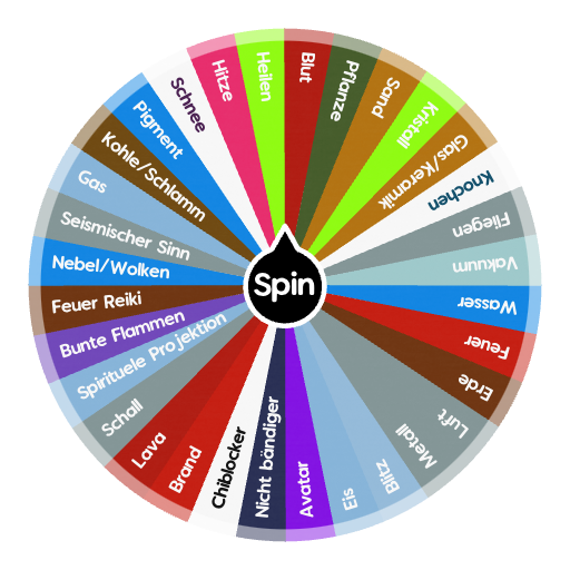Avatar elemente | Spin The Wheel - Random Picker