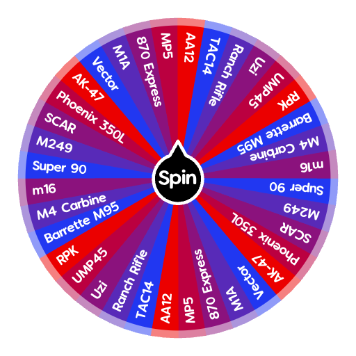 Back 4 Blood primary weapons | Spin the Wheel - Random Picker