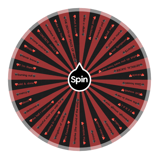 🖤 ️ • BAD OMENS WHEEL • ️🖤 | Spin The Wheel - Random Picker