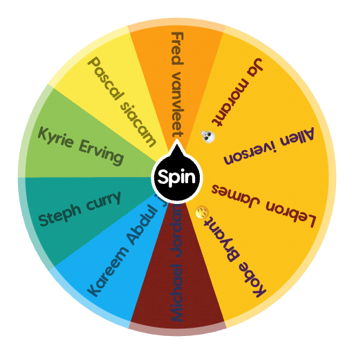 Basketball all stars | Spin the Wheel - Random Picker