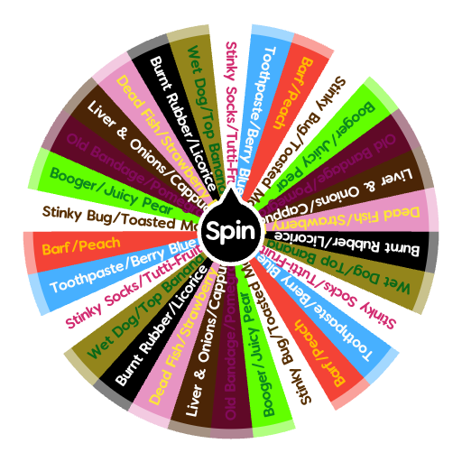 Bean Boozled 7th edition | Spin The Wheel - Random Picker