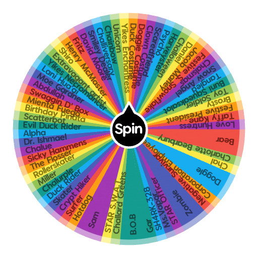 Bear* Characters | Spin the Wheel - Random Picker