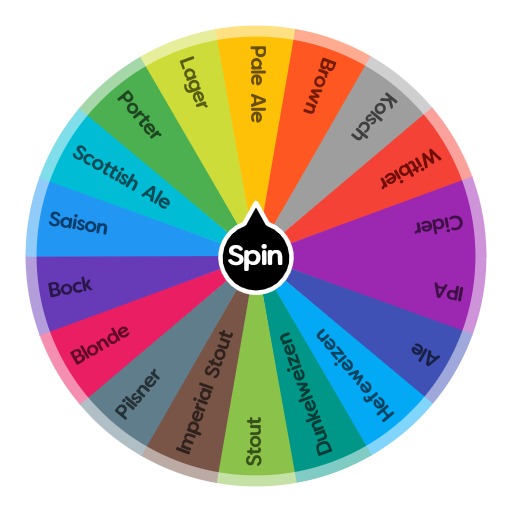 Beer Style | Spin the Wheel - Random Picker
