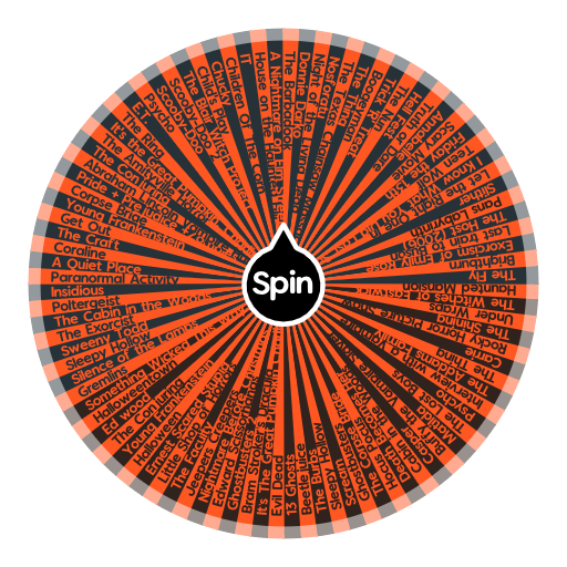 Best Halloween Movies | Spin the Wheel - Random Picker