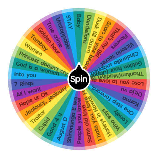 Best songs I have heard | Spin the Wheel - Random Picker