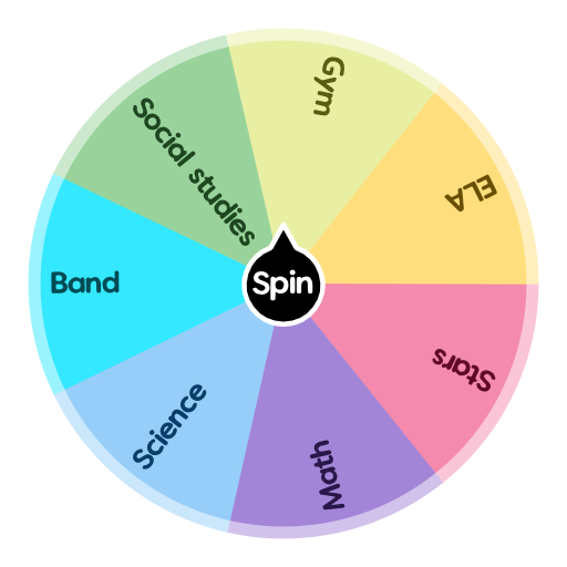 Best Subject | Spin The Wheel App
