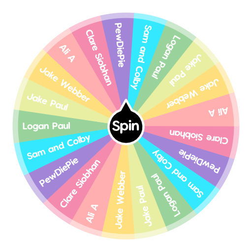 Best YouTuber | Spin The Wheel App