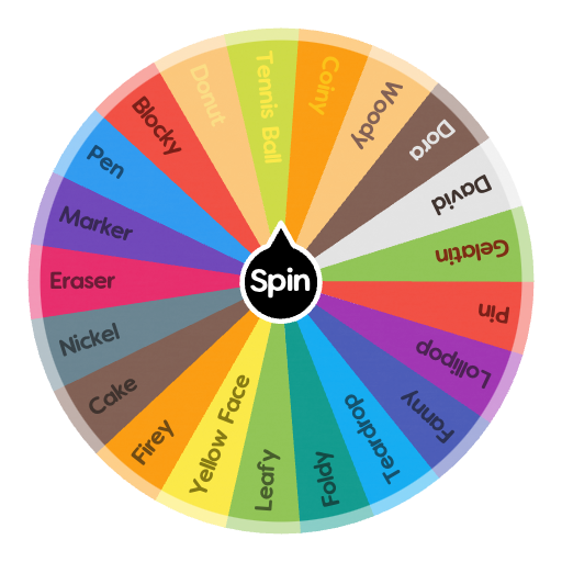 BFB D | Spin the Wheel - Random Picker