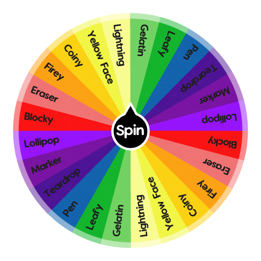 BFB E | Spin the Wheel - Random Picker