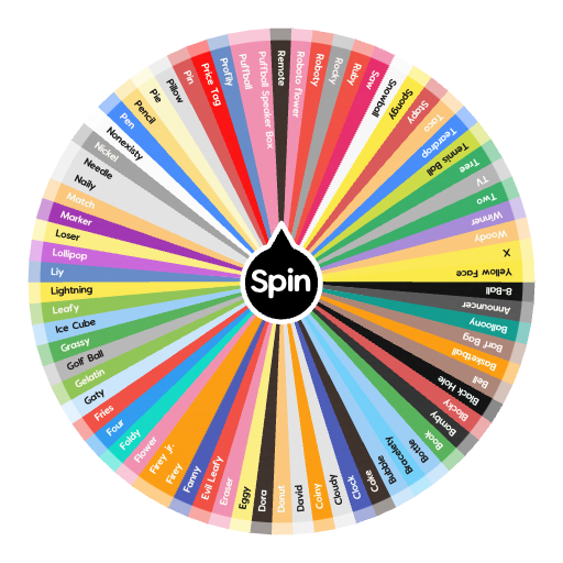 BFB/TPOT Wheel w/ accurate colours fixed Bracelety | Spin the Wheel ...