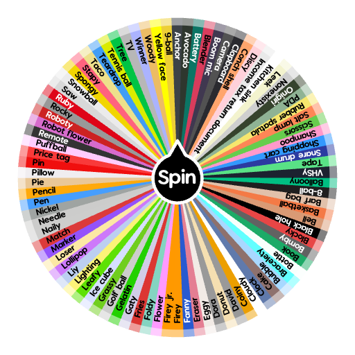Bfdi~>Tpot /all contestants + rejects | Spin The Wheel - Random Picker