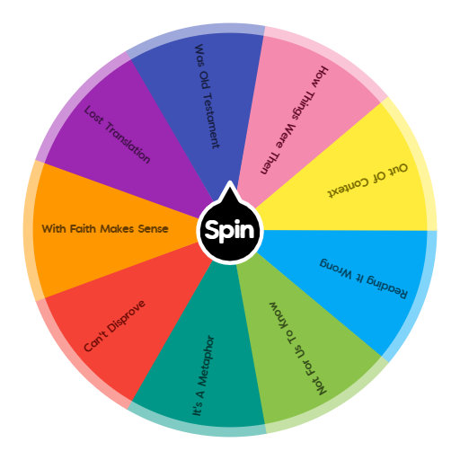 Spin The Wheel Bible Game at Tracy Mccoy blog