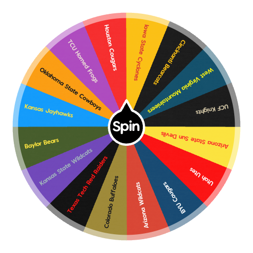 Big 12 | Spin the Wheel - Random Picker