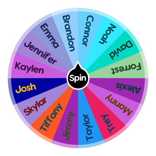 Big Brother (My Way Random Names) | Spin the Wheel - Random Picker