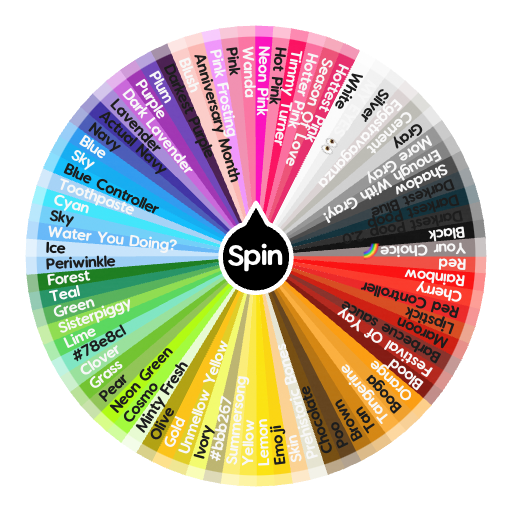 Biggest Wheel I Ever Made For Colors | Spin the Wheel - Random Picker