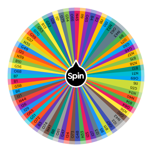 BINGO! | Spin the Wheel - Random Picker