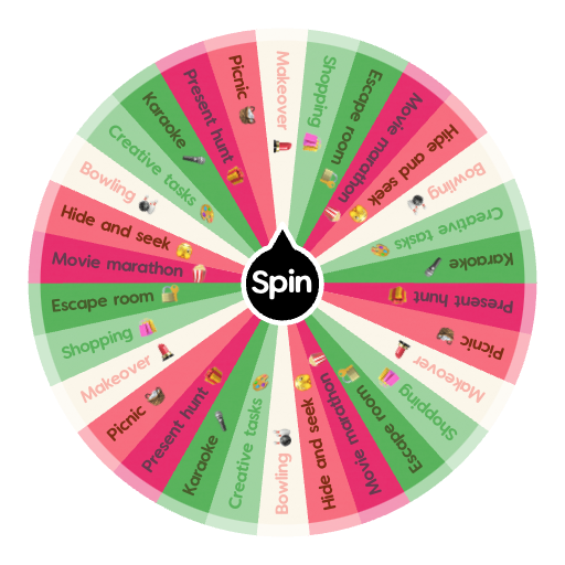 Birthday party plans (spring) 🌺 | Spin the Wheel - Random Picker