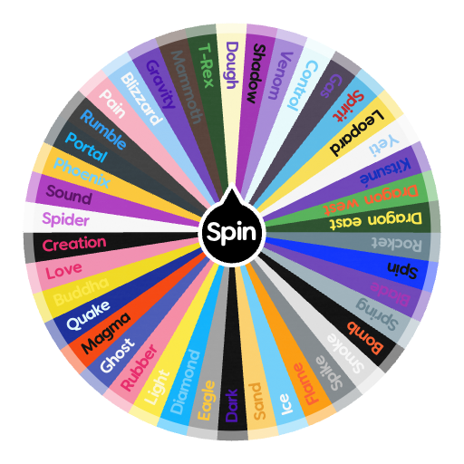 Blocks fruits 🍎⬛️ | Spin The Wheel - Random Picker