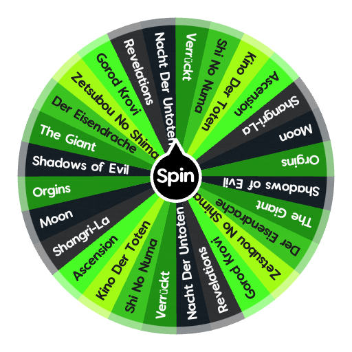 BO3 Maps (w/DLC Maps) | Spin The Wheel - Random Picker