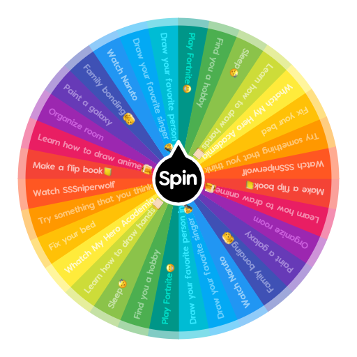 Bored in Quarantine | Spin the Wheel - Random Picker