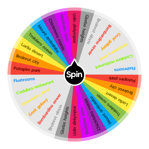 Brainrot evolution islands | Spin The Wheel - Random Picker