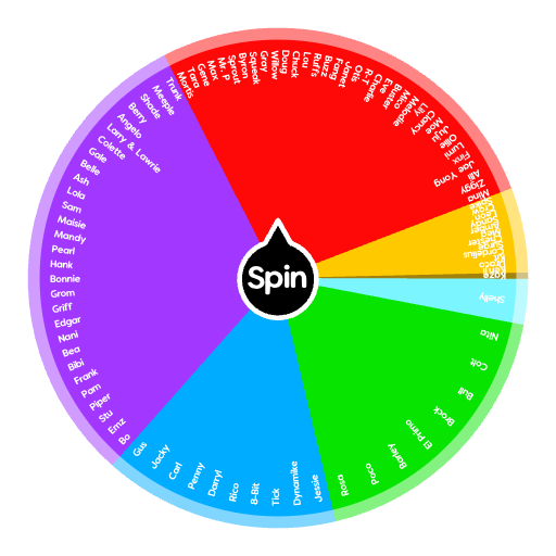 Brawl star characters (ZIGGY AND MINA) | Spin The Wheel - Random Picker