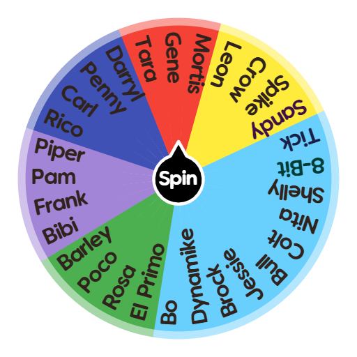 Brawl Stars 27 brawlers | Spin The Wheel App