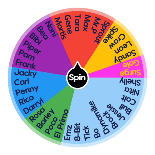 Brawl Stars All 38 brawlers | Spin The Wheel App