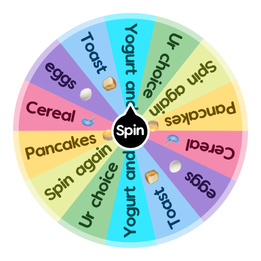 Breakfast | Spin The Wheel - Random Picker