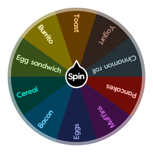 Breakfast | Spin The Wheel - Random Picker