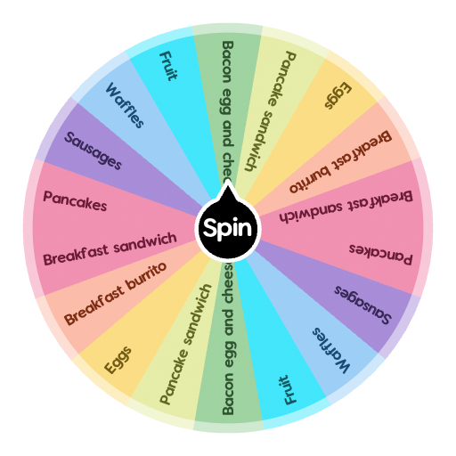 Breakfast decisions | Spin the Wheel - Random Picker