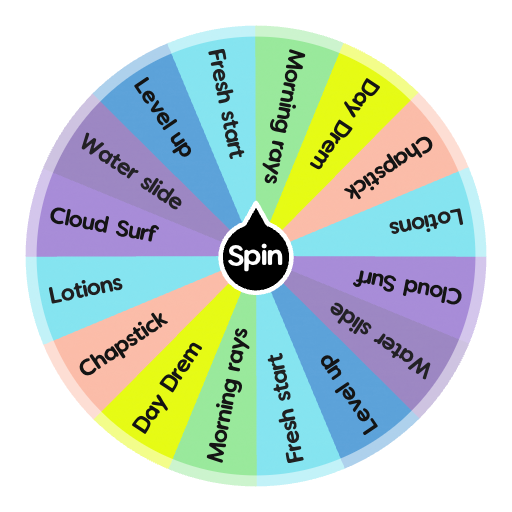 Bubble Skin care | Spin the Wheel - Random Picker