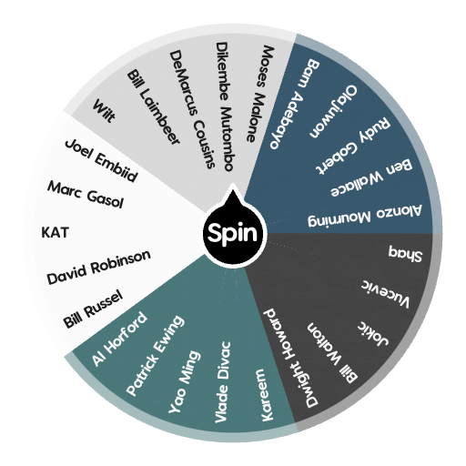 Centers | Spin the Wheel - Random Picker
