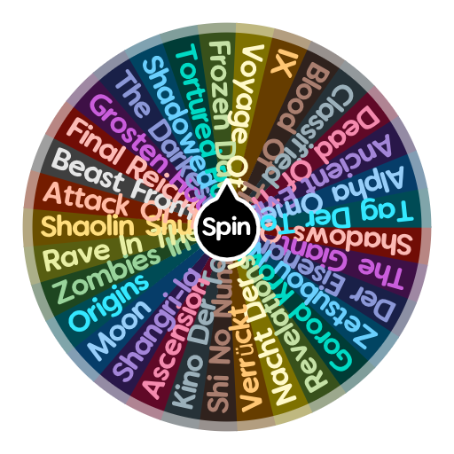 Call Of Duty Zombies Bo3 Bo4 Spin The Wheel App