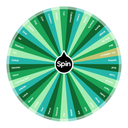 Can you get your favorite animal? | Spin the Wheel - Random Picker