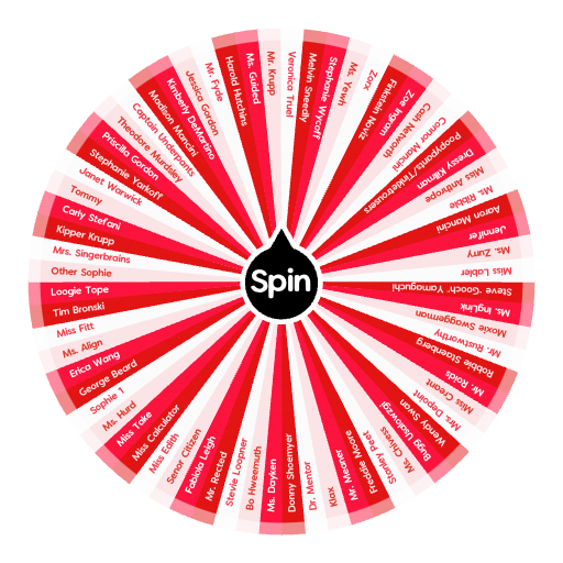 Captain Underpants characters | Spin the Wheel - Random Picker