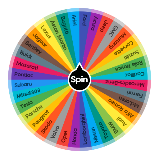 Cars | Spin the Wheel - Random Picker
