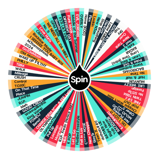 CARTI DISCOGRAPHY(no in abundance) | Spin the Wheel - Random Picker