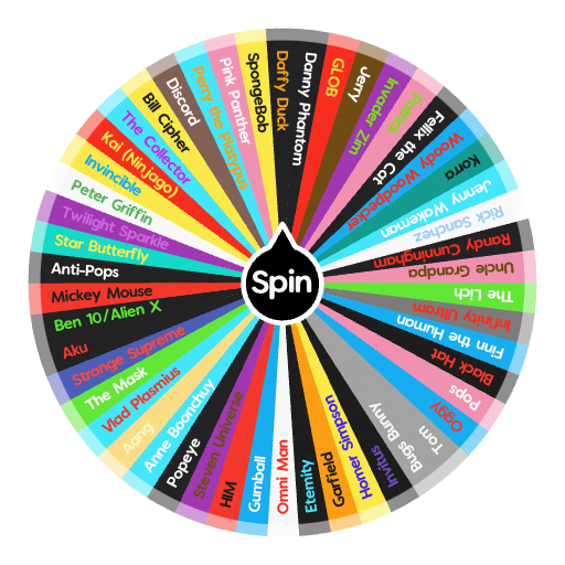 Cartoons | Spin The Wheel - Random Picker