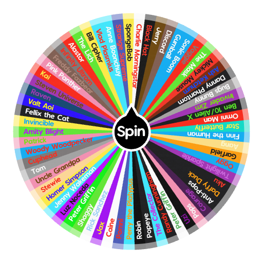 Cartoons Characters | Spin the Wheel - Random Picker