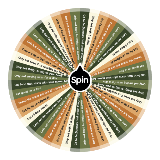 Challenges | Spin the Wheel - Random Picker