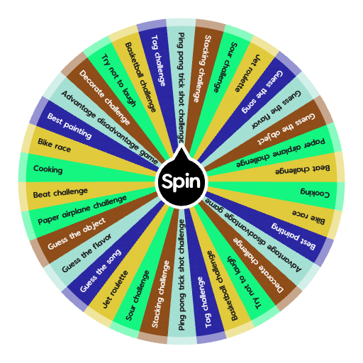 Challenges | Spin the Wheel - Random Picker