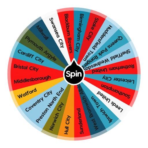 EFL Championship 23/24 | Spin the Wheel - Random Picker