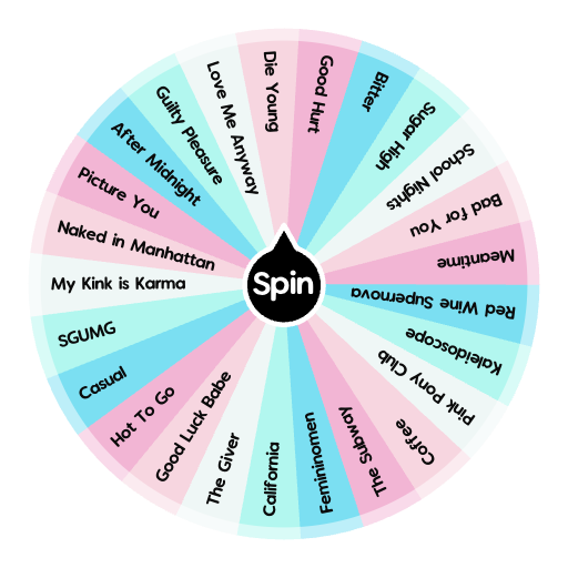 Chappell Roan songs | Spin the Wheel - Random Picker
