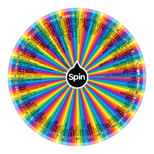 Charades (game) | Spin The Wheel - Random Picker