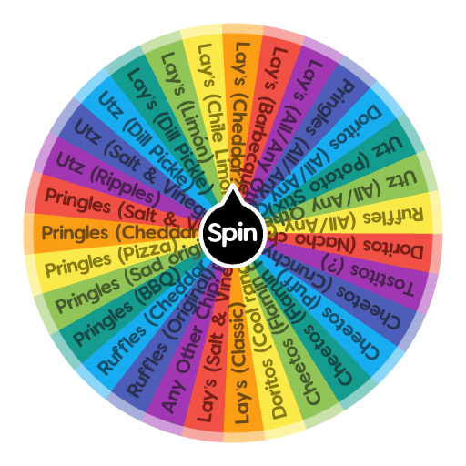 Chips to eat I; Try this chip: | Spin the Wheel - Random Picker